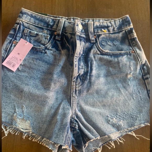 Shorts | Jean Short With Rips | Poshmark